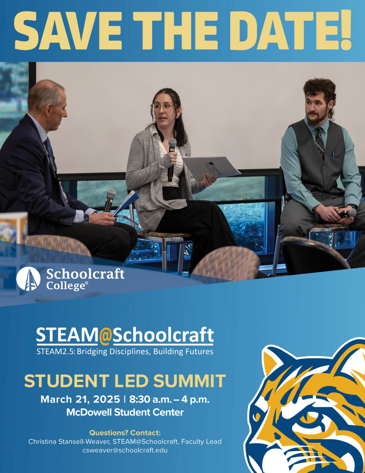 STEAM @ Schoolcraft – Bridging the Arts, Humanities, and Sciences