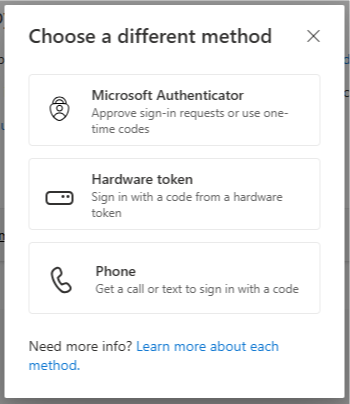 Setup Security Information – IT – Schoolcraft College