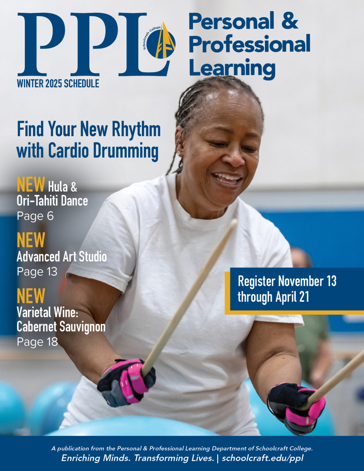 Classes & Schedules – Personal & Professional Learning – Schoolcraft ...