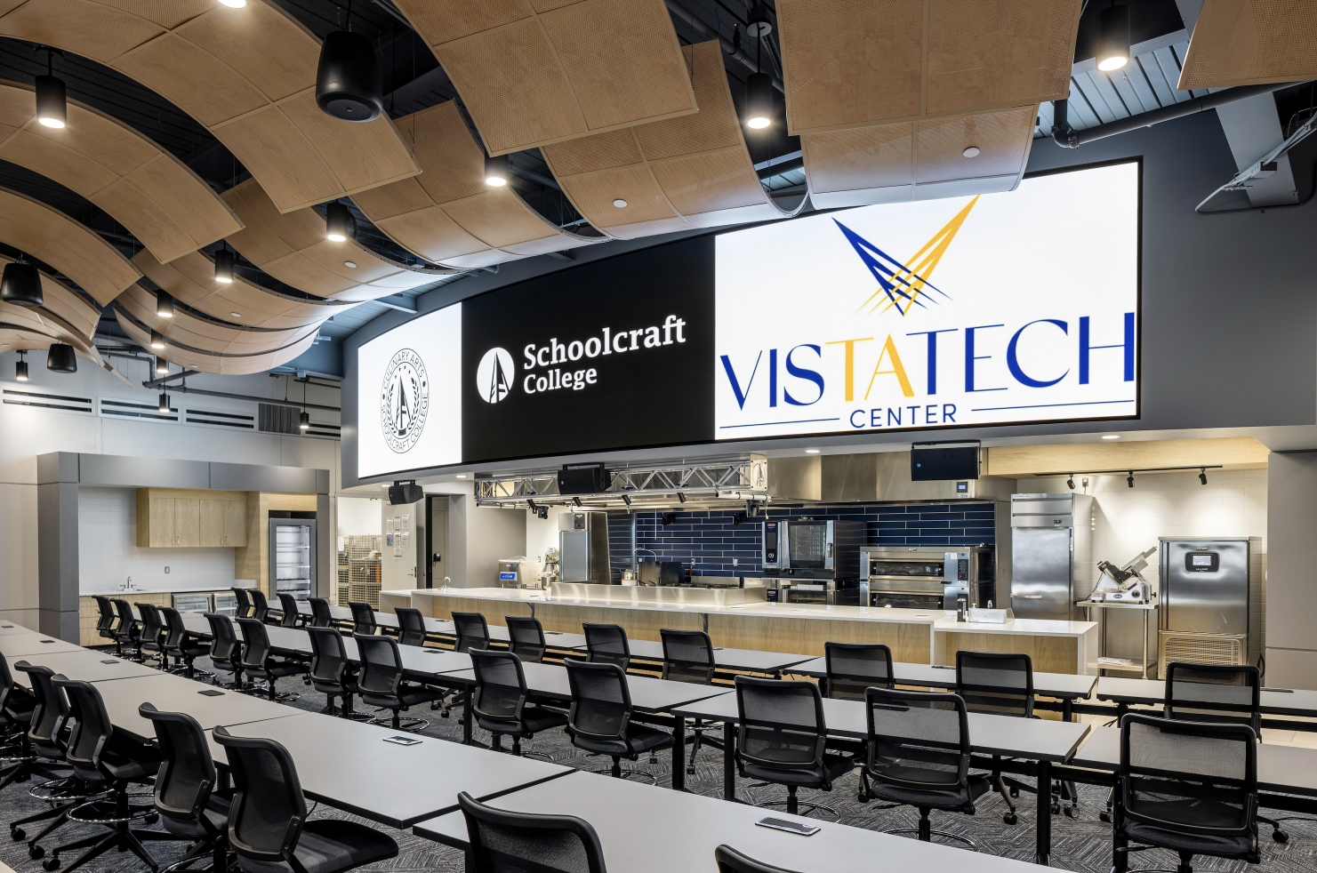 Collaborative Learning Studio – Vistatech Center – Schoolcraft College